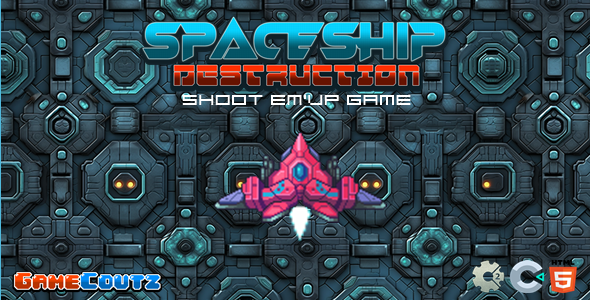 Spaceship Destruction - Construct Game Android Games - code.market