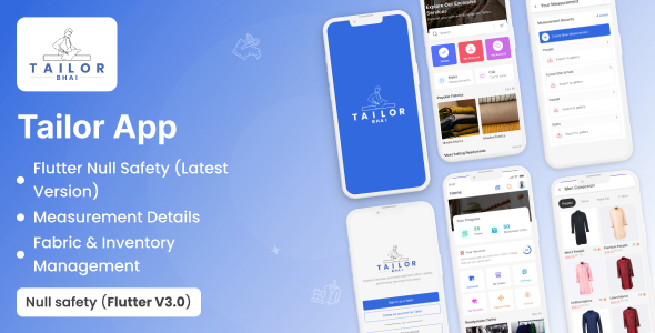 Tailor - All in one app for tailor and customer management - code.market
