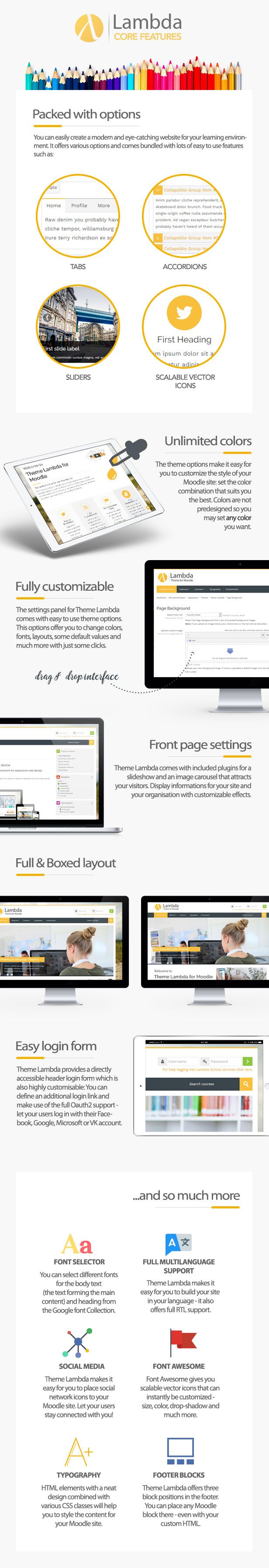 Lambda - Responsive Moodle Theme - code.market