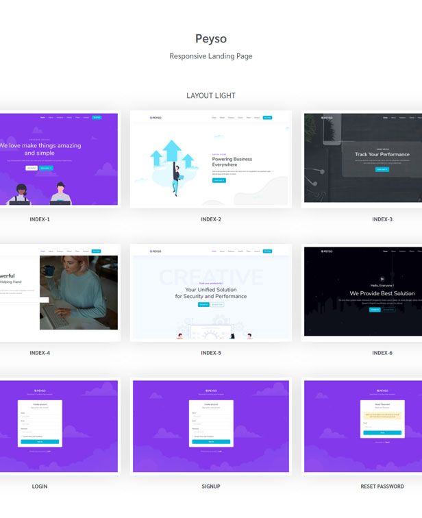 Peyso - Bootstrap 5 Landing Page Template - code.market