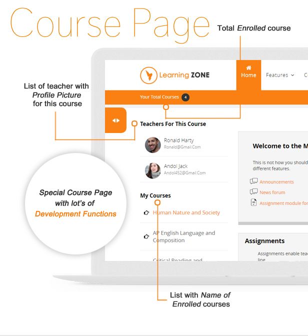 LearningZone - Responsive Moodle Theme - code.market