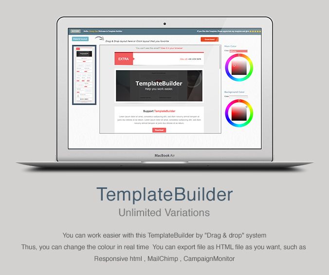 Extra - Responsive E-mail Template - code.market