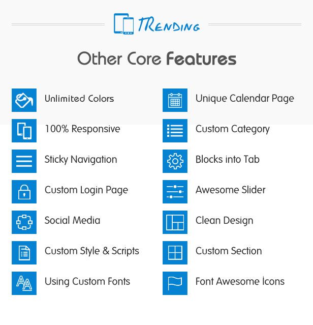 Trending - High Quality Responsive Moodle Theme - code.market