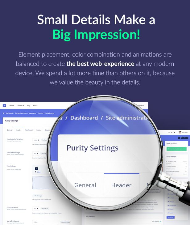 Purity - Premium Moodle Theme - code.market