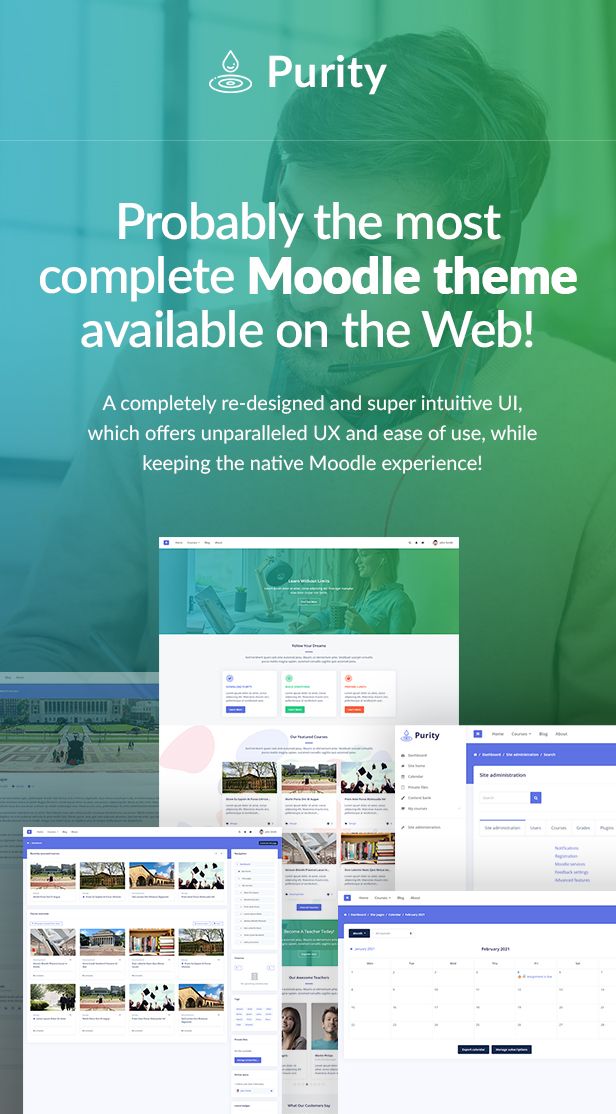 Purity - Premium Moodle Theme - code.market