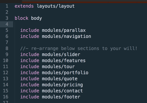 ColorCloud - One-Page Design, 3-Layer Parallax - code.market