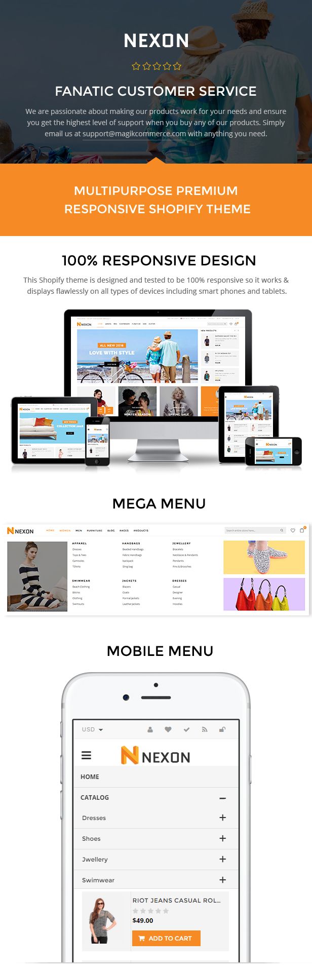 Nexon Apparel Store Shopify Theme & Template - code.market