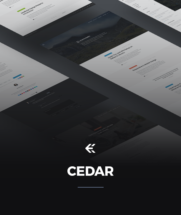 Cedar - Responsive Ghost Theme - code.market