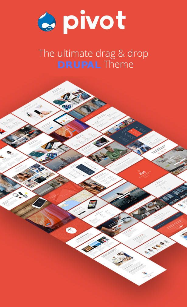 Pivot - Drupal 10 Multipurpose Theme with Paragraph Builder - code.market