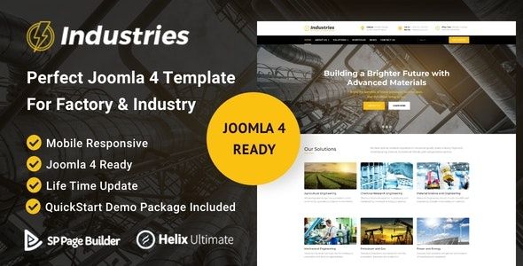 Builder HUB- Construction Business Joomla 4 Template - code.market