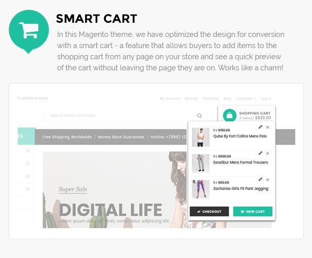 Linea - Clothing Store Magento Theme - code.market