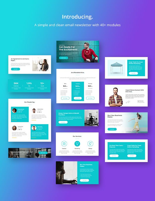 Loop - Multipurpose Responsive Email Newsletter Template - code.market