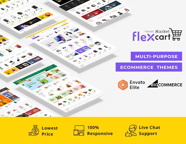 FlexCart - Stencil BigCommerce Multipurpose Theme - code.market