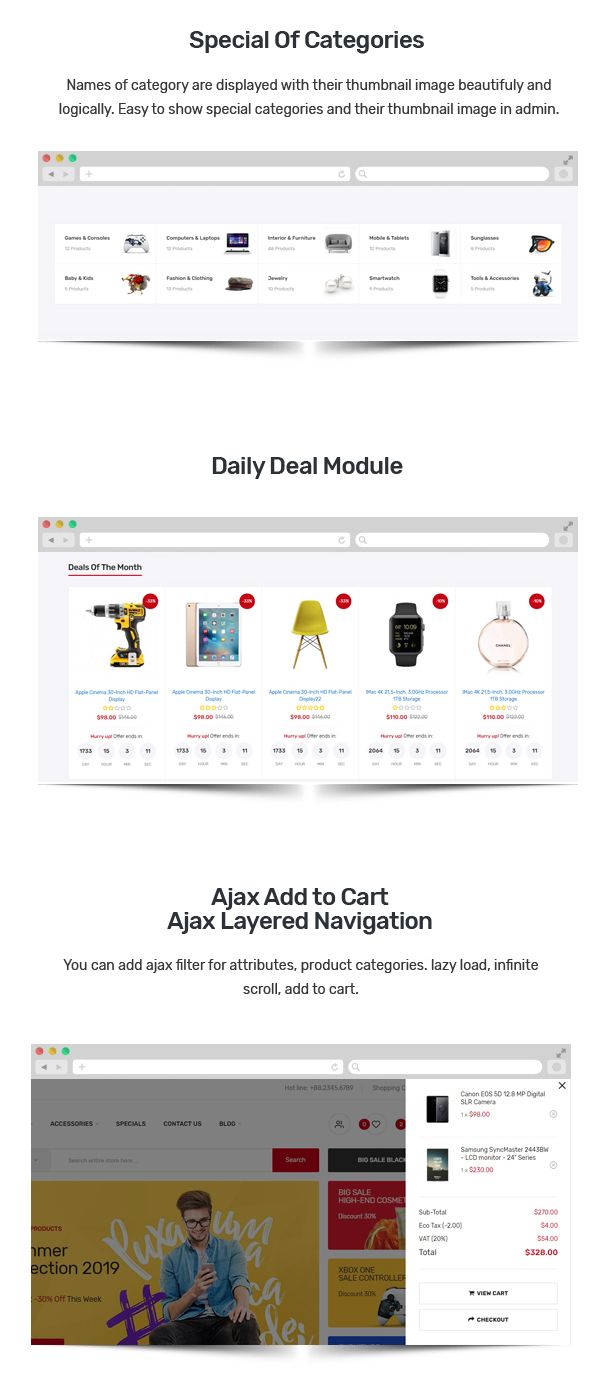 Antomi - Multipurpose OpenCart Theme (Included Color Swatches) - code.market