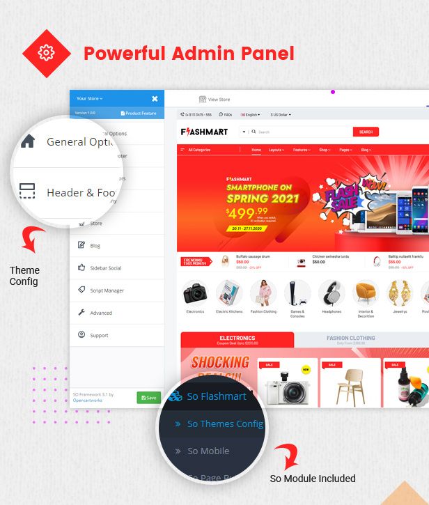 FlashMart - Multipurpose Supermarket OpenCart 3 Theme - code.market
