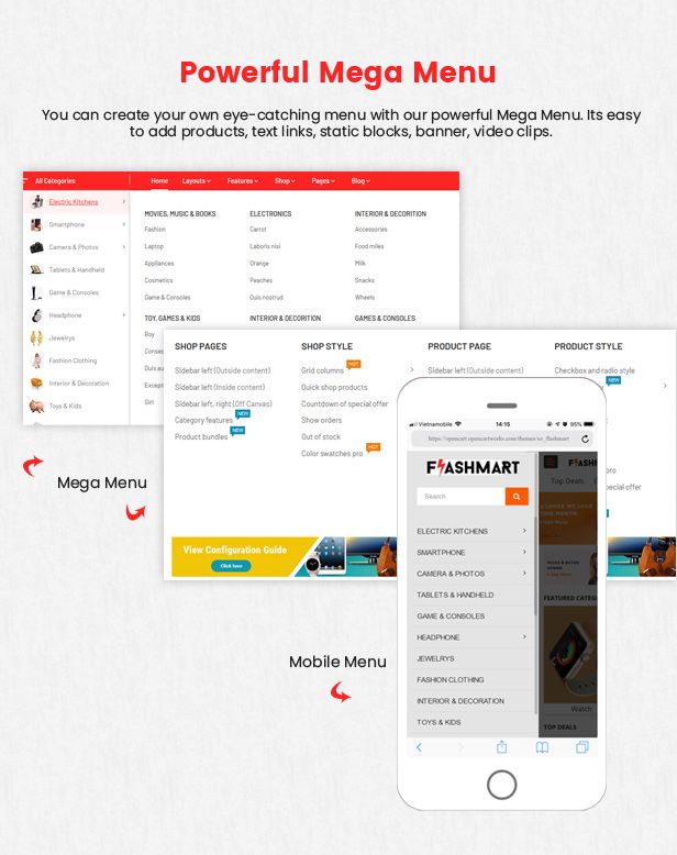 FlashMart - Multipurpose Supermarket OpenCart 3 Theme - code.market