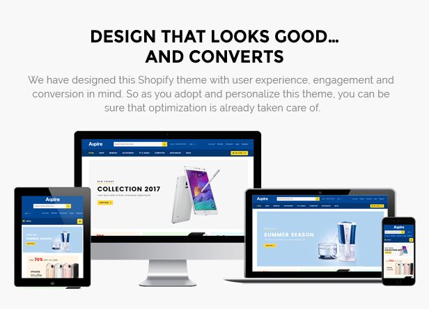 Aspire - Multipurpose Responsive Shopify Theme & Template - code.market