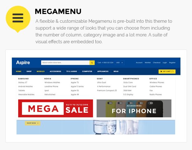 Aspire - Multipurpose Responsive Shopify Theme & Template - code.market