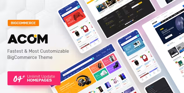 Acom- Multipurpose Responsive Bigcommerce Theme - code.market