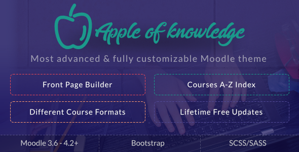 Apple of Knowledge | Premium Moodle Theme - code.market