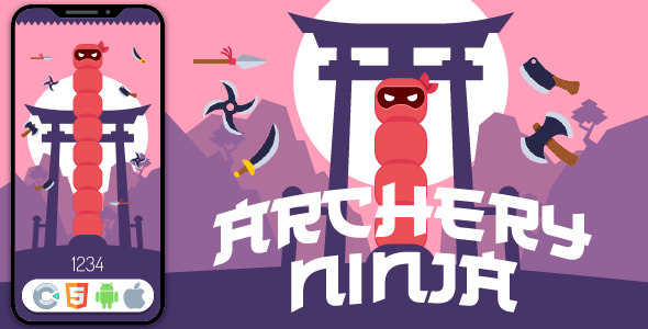 Archery Ninja - HTML5 Game, Construct 3 - code.market