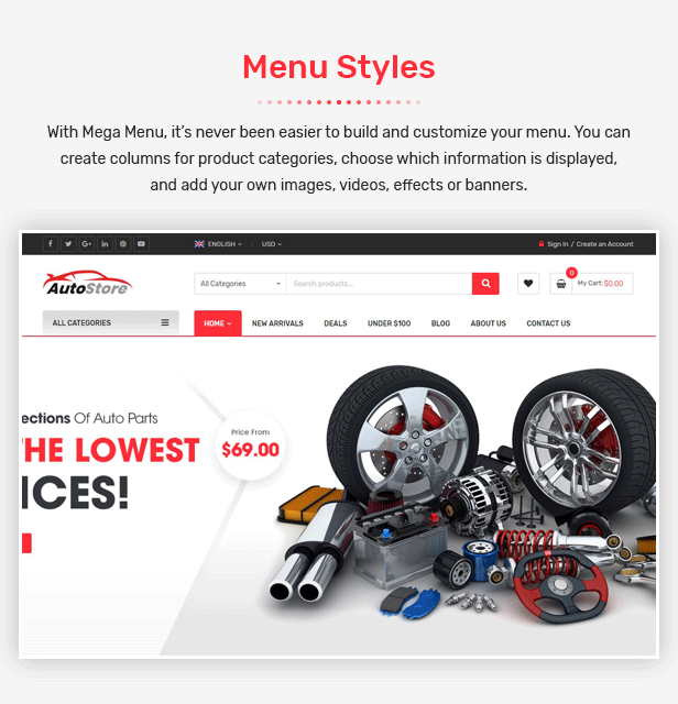 AutoStore - Responsive PrestaShop 1.7 Autopart Theme - code.market