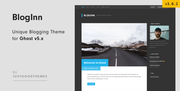BlogInn - Bold Theme for Ghost - code.market
