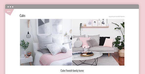 Calm Premium Tumblr Theme - code.market