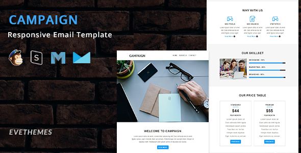 Campaign - Responsive Email Template - code.market