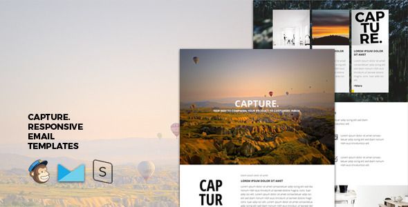 Capture Responsive Email Templates - code.market