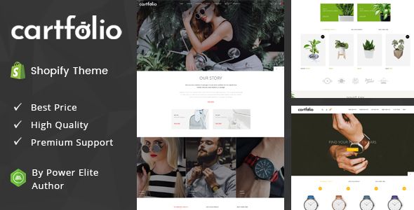 Cartfolio - Sectioned Multipurpose Shopify Theme - code.market