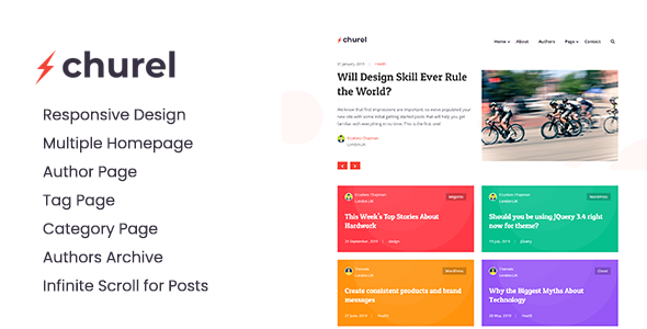 Churel - Modern and Powerful Jekyll Blog Theme - code.market