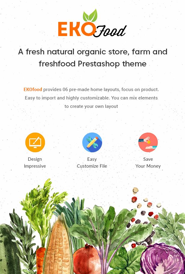 Ekofood - Organic Food Store Theme - code.market