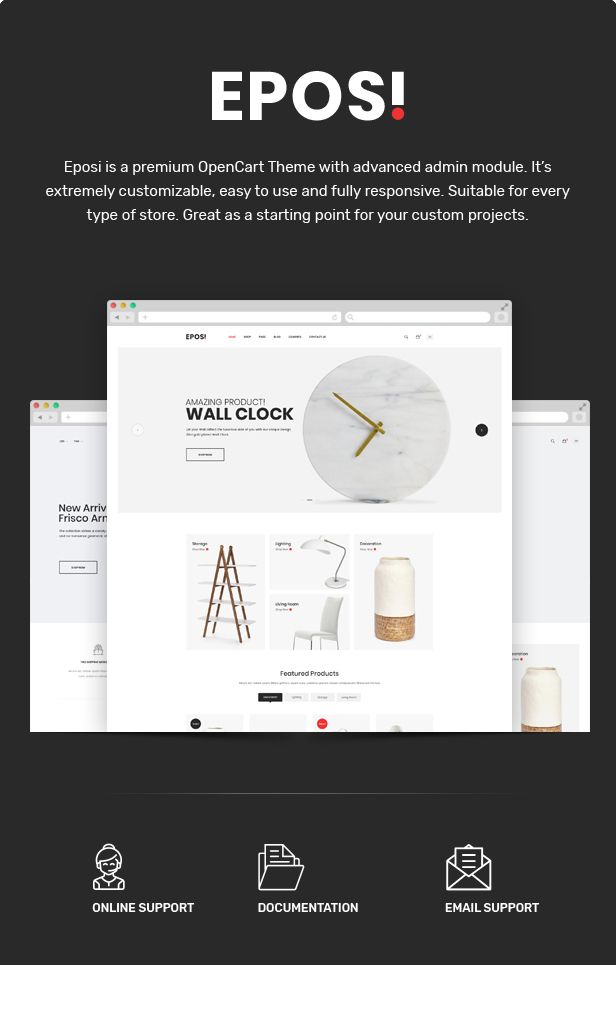 Eposi - OpenCart Theme (Included Color Swatches) - code.market