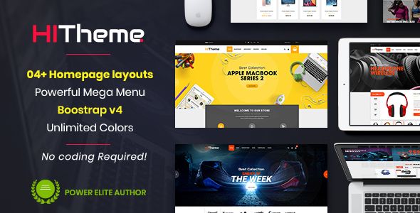 HiTheme - Responsive & Multipurpose Sectioned - code.market