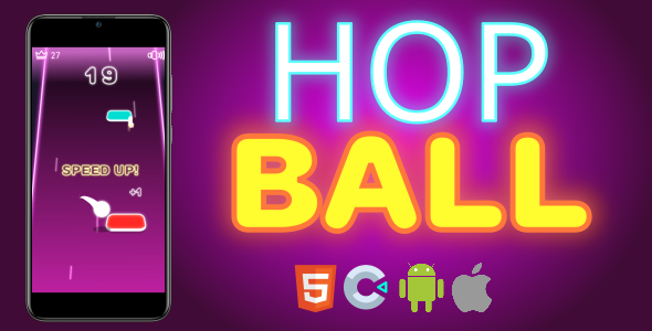Hop Ball - HTML5 Game - Construct 3 - code.market