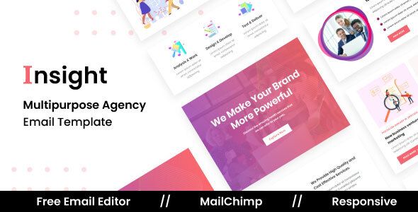 Insight Agency - Multipurpose Responsive Email Template - code.market