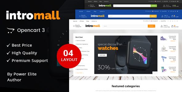 Intromall - Multipurpose OpenCart 3 Theme - code.market