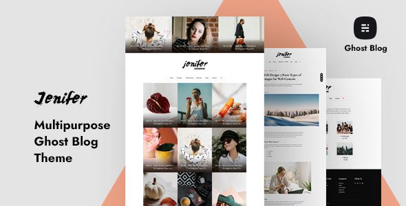Jenifer - Multipurpose Ghost Blog Theme - code.market
