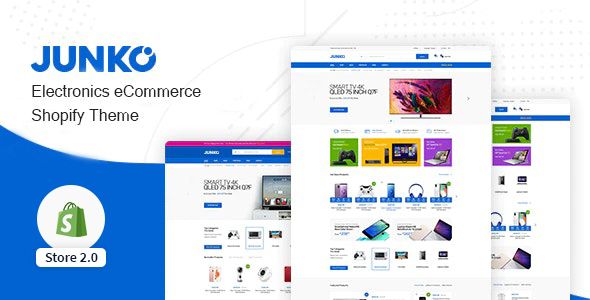 Junko - Electronics Industry Shopify Theme - code.market