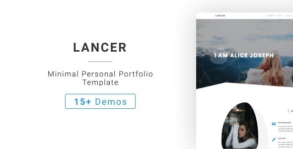 Lancer - Jekyll Minimal Personal Portfolio Template - code.market
