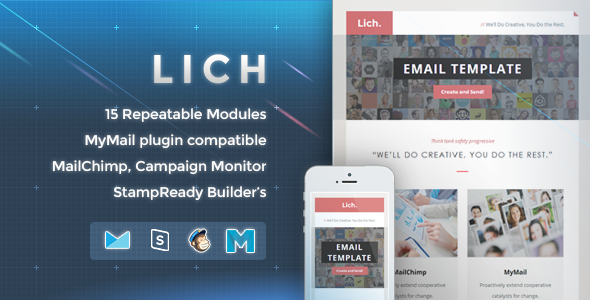 Lich - Responsive Email Template - code.market