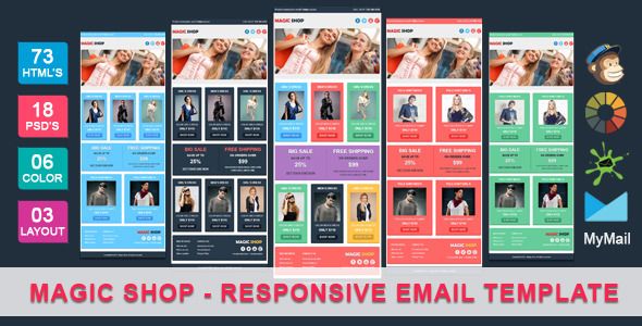 Magic Shop - Responsive Ecommerce Email Template - code.market