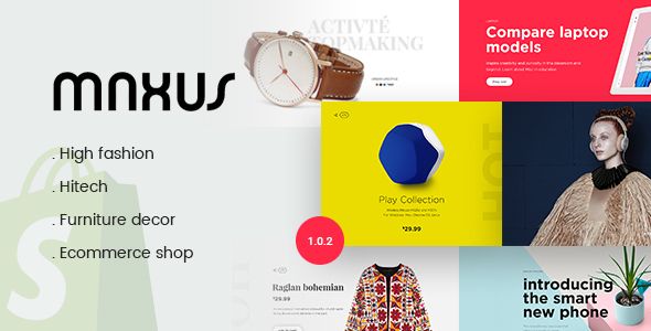 Maxus - Multi Store Responsive Shopify Theme - code.market
