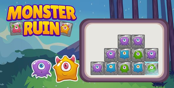 Monster Ruin - HTML5 Game - Construct 3 - code.market