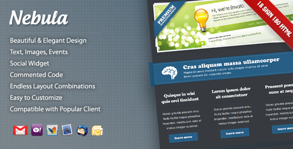 Nebula Email Template - code.market
