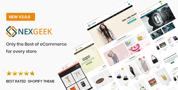 NexGeek - Multipurpose Responsive Shopify Theme - code.market