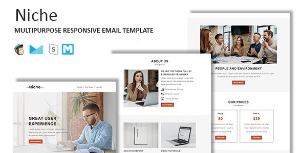 Niche - Multipurpose Responsive Email Template - code.market