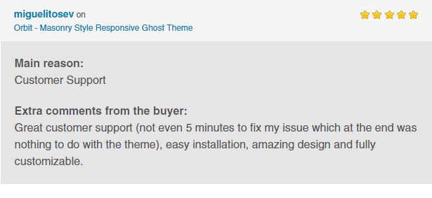 Orbit - Masonry Style Responsive Ghost Theme - code.market