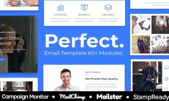 Perfect - Agency Responsive Email Template 30+ Modules - code.market